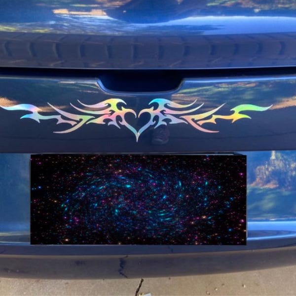 Bumper Sticker / Car Tramp Stamp / Y2K / Heart / Wings / Gothic / Vinyl ...