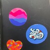 Subtle Bi Flag Sticker Pride Sticker Mountain Sticker Laptop Sticker ...