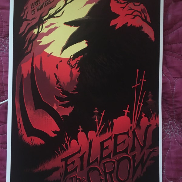 THE CROW, Video Game Poster, Gaming Prints, Digital Prints, Wall Art - Etsy