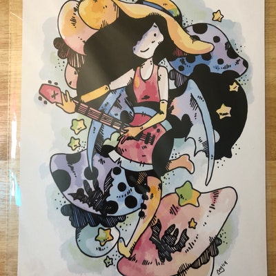 Watercolour Marcelline Digital Art Print - Etsy