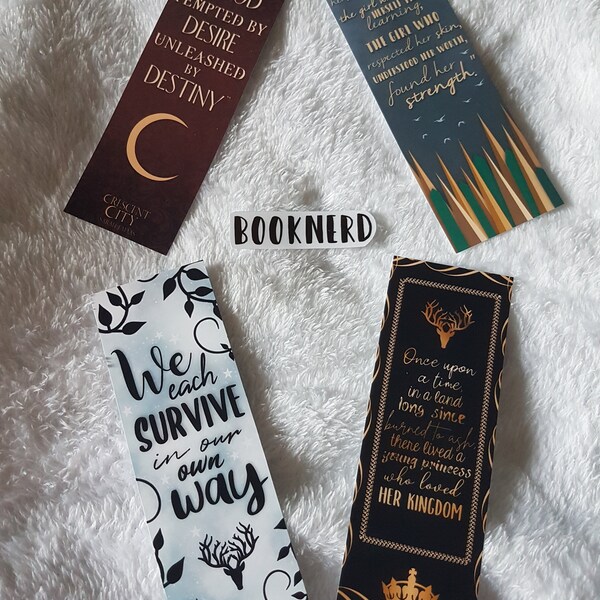 02. Tog Inspired Bookmarks - Options Available - Etsy