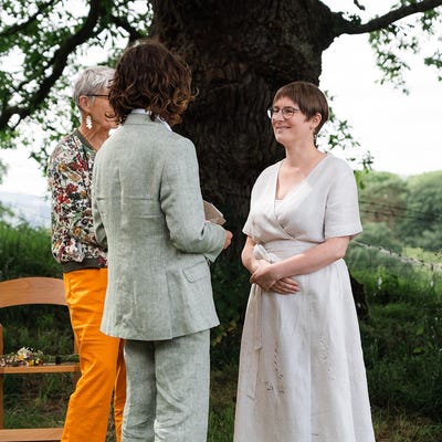 Crossed Back Linen Dress MISA, Summer Dress, Women Linen Clothing ...