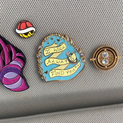 Once Upon a Time Enamel Pin Badges, Ouat Love Pins, Hook, Emma, Snow ...