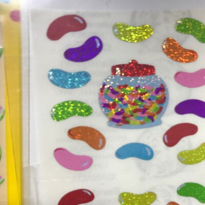 Olie Billy Bevel & Spot Mylar Sandylion Stickers 1 Square - Etsy Canada