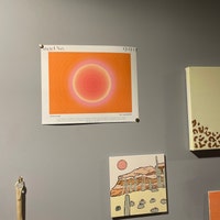 Aura Gradient Trendy Spiritual 555 Energy Wall Poster Set - Etsy Canada