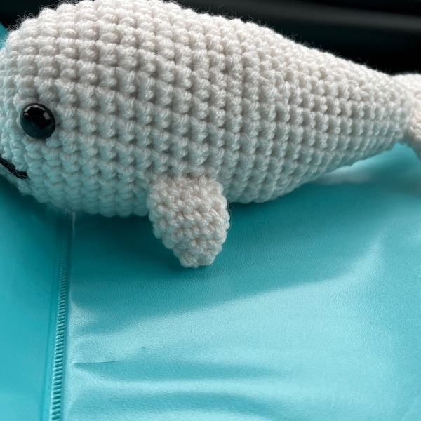 PATTERN: Bianca the Beluga Whale Pattern - Amigurumi Beluga Pattern ...