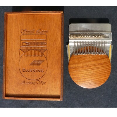 Big Speedweve Type,21 Hooks Small Loom, Darning Machine, Easy Darn box ...