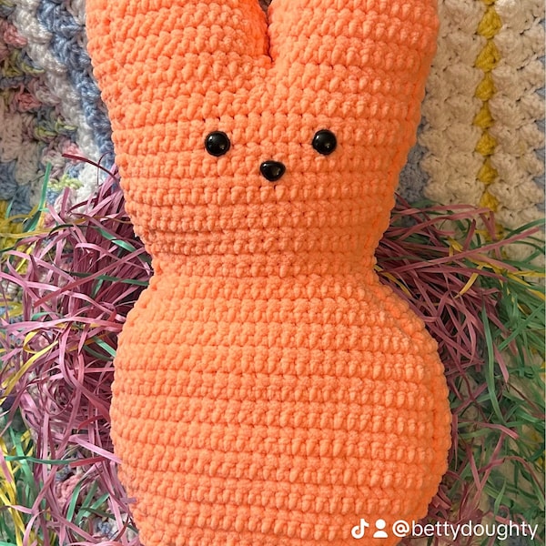 Giant Bunny Peep Pattern - Etsy