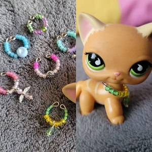 Littlest Pet Shop Clothes LPS Accessories 6 Custom Collars PETS NOT ...