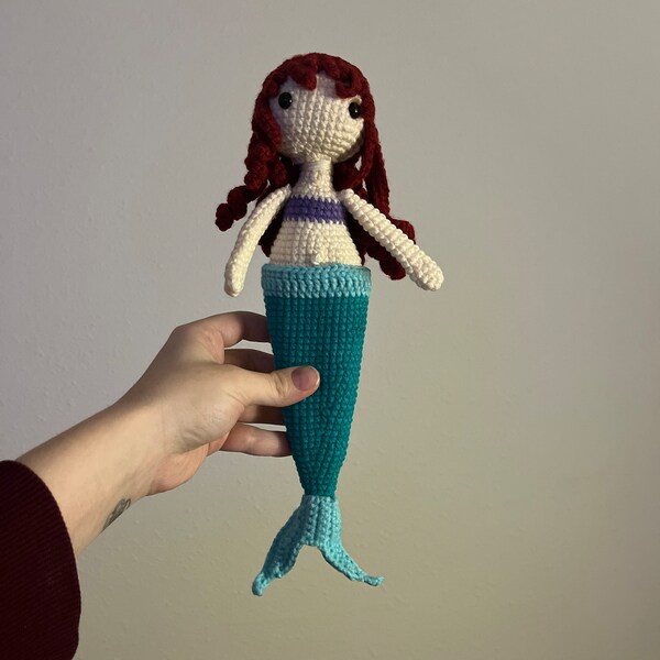 Water Sprite - Critter Stitch Crochet Pattern / Amigurumi Mermaid PDF ...