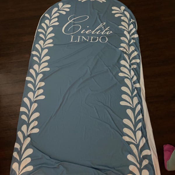 Dusty Blue Cielito Lindo Arch Backdrop Stand Covers Mexican Theme ...