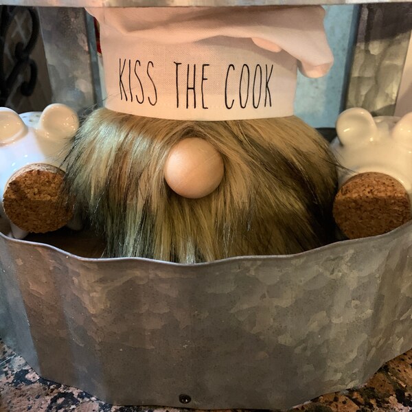 Gnome, Chef Gnome, Cooking Gnome, Scandinavian, Home Accents - Etsy