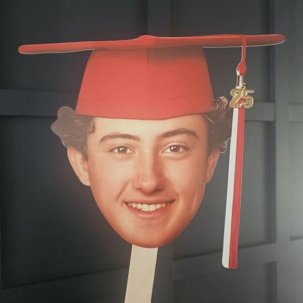 Custom Heads on a Garland Face on Banner Custom Birthday Wall Hang ...