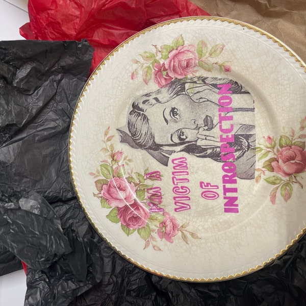 Sylvia Plath Poetry Mixed Media Collage Canvas Art - Etsy