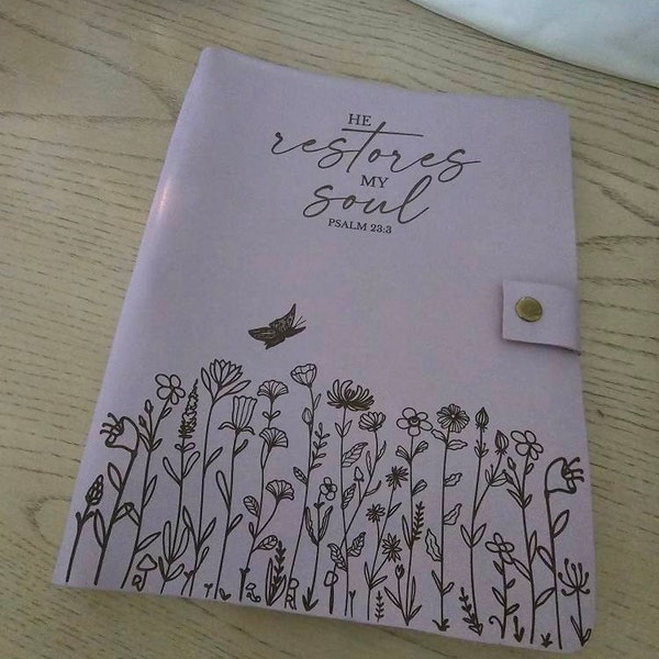 Prayer Journal for Women, Personalized Leather Prayer Notebook, Church ...