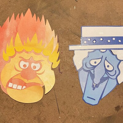 Heat Miser Svg, Heat Miser Face Png, Miser Brothers Christmas Cricut ...