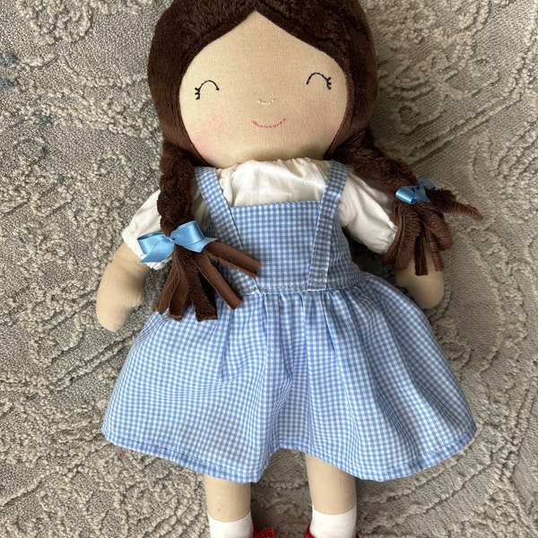 Handmade Rag Doll, Design Your Own Doll, Custom, 40cm (16”), Dress up ...