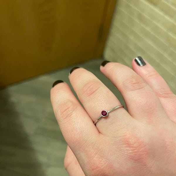 ASL Custom Name Stacking Wrap Ring American Sign Language Gift ASL ...