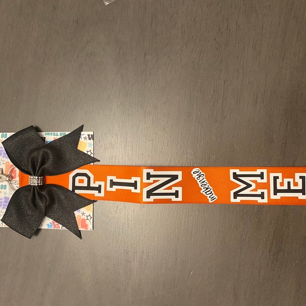 PIN ME Ribbons, Personalized Keychain for Backpacks and Athlete Gifts ...