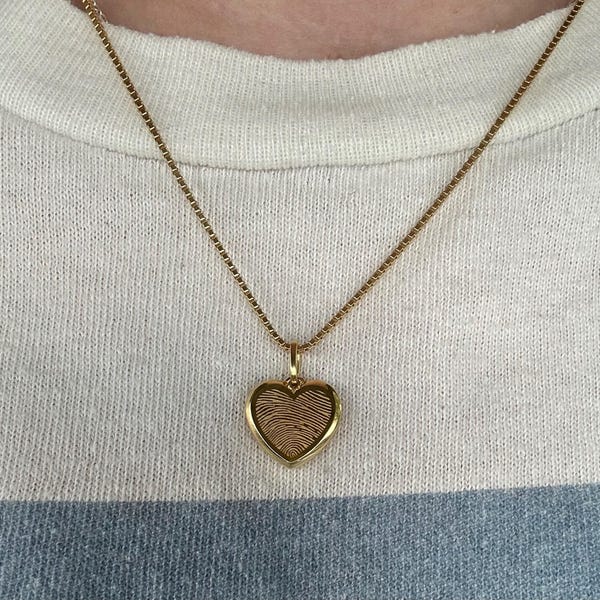 Custom Name Locket Necklace by Codeblue | Custom Monogram Heart Locket ...