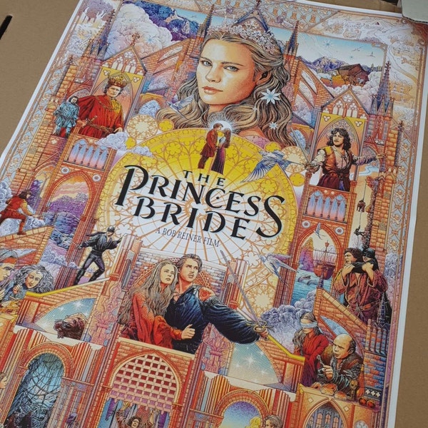 The Princess Bride, Digital Downloadable Printable Movie Poster - Etsy