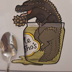 Monster Hunter the Terrifying Picklejho Decorative Deviljho Magnet ...