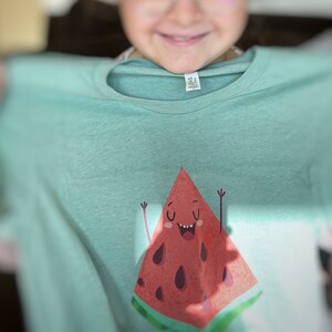 Watermelon Shirt, Cute Watermelon, Summer Tshirt, Fruit Tshirt, Graphic ...