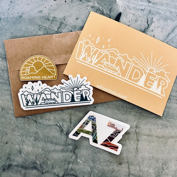 Arizona State Sticker State Floral Sticker Outdoor Floral Wildflower ...