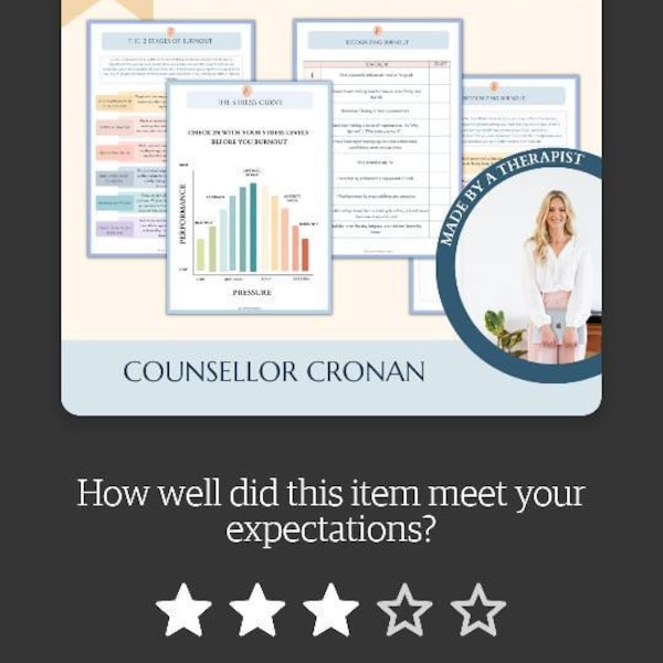 Burnout and Prevention Resource Pack, Stress Worksheets, Self-care ...