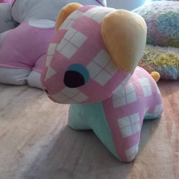 Cute Plush Custom Dog Plushie|dog Lover ACNH Gift|huggy Sleeping Buddy ...