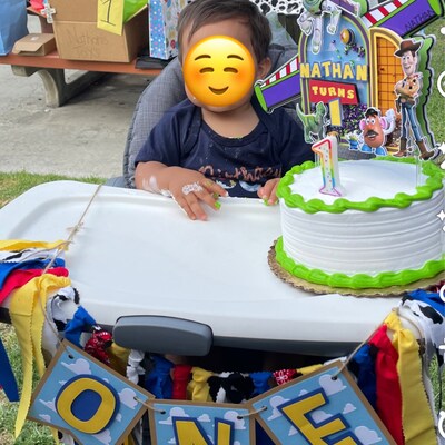 Pastel Alphabet Block Birthday Banner ABC Birthday Banner ABC Block ...