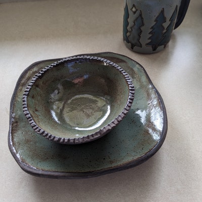 Ceramic Plate, Handmade Plate, Rustic Plate, Housewarming Plates ...