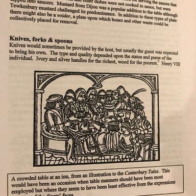 Stuart Press Living History Series: Dining in the Past - Etsy UK