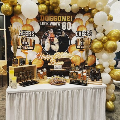 PRINTABLE Birthday Digital Backdropwedding Birthday Editable - Etsy