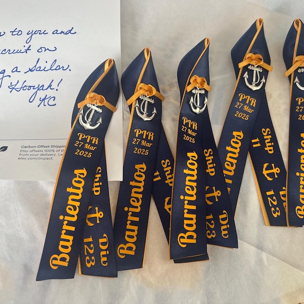 Personalized Military Boot Camp Graduation Ribbon: Family Support - Etsy