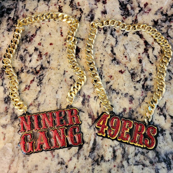 Custom Sports Team Turnover Chain | Custom Big Pendant Sports Chain - Etsy