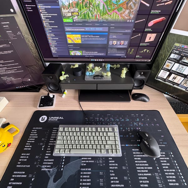 Blender 3D Desk Mat - Blender 3D Shortcuts Hotkeys Deskpad Mouse Pad ...