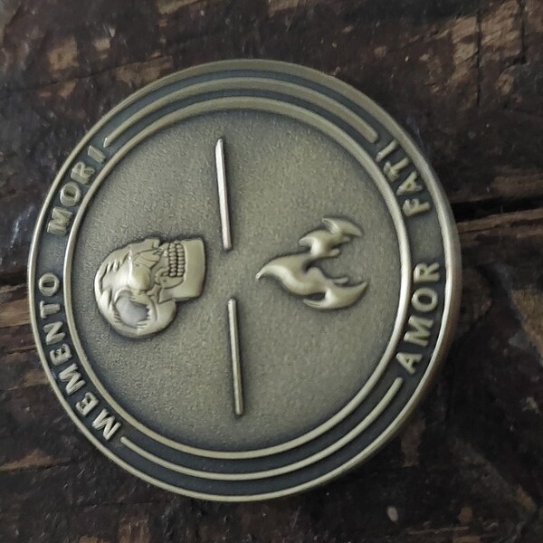 Stoic Necklace: the Cardinal Virtues, Memento Mori and Amor Fati - Etsy