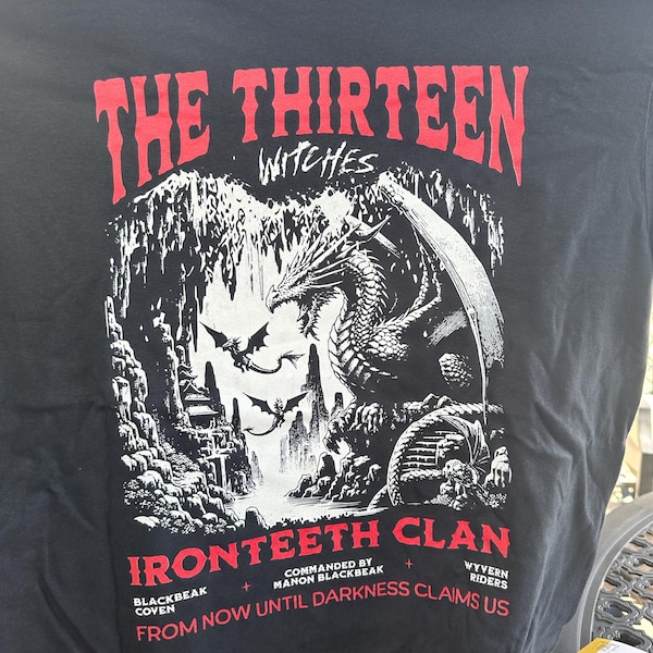 The Thirteen Shirt | Throne of Glass T-shirt Manon Blackbeak Ironteeth ...