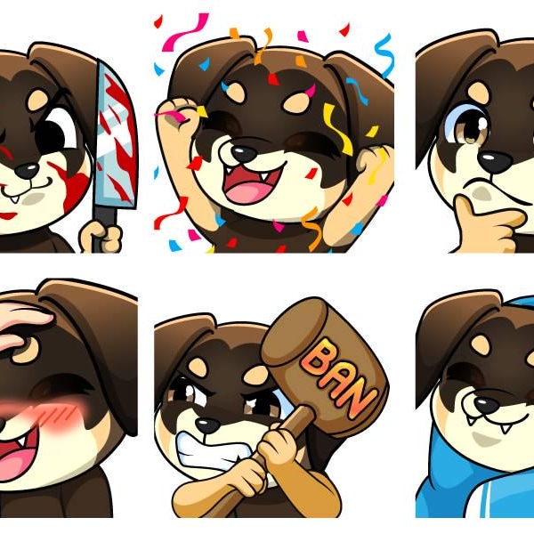 3D Animated Helmet Emote: Twitch/kick Streamer GIF - Etsy