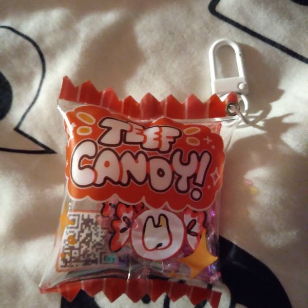 Puffy Teef Candy Keychain! - Etsy