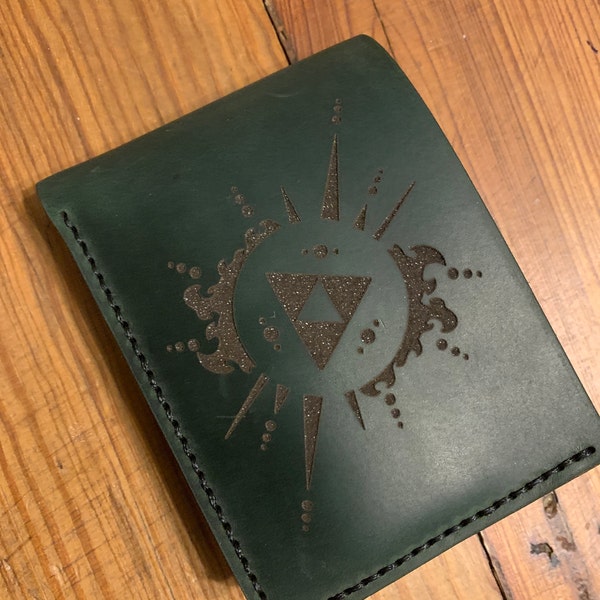 Pirate Ship Wallet Mens Leather Wallet Pirate Ship Wallet Bifold Wallet ...