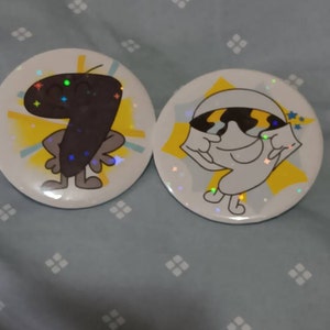 TWO TPOT Bfdi Holographic Sticker - Etsy