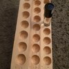 Wooden Display Rack for Fragrance or Essential Oils 10 Row Bottle ...