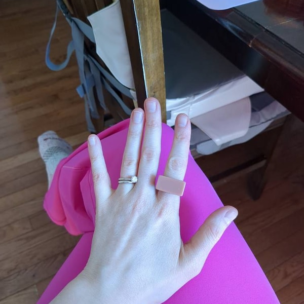 Colorful Chunky Rings, Resin Rings, Funky Rings, Y2k Rings, Acrylic ...