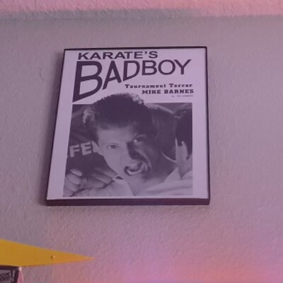 Karate Kid, Mike Barnes, Poster, Prop Replica, Digital Download - Etsy