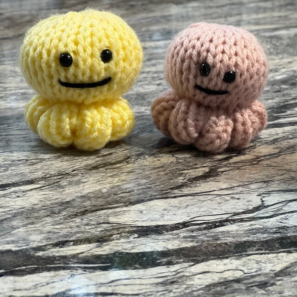 Pocket Octopus Sea Animals Stuffed Animal Circular Knitting Machine PDF ...