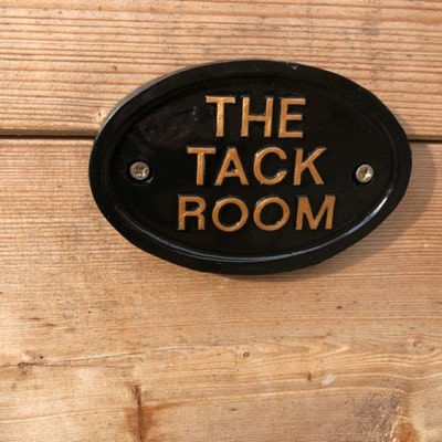 The Tack Room Horse Sign - Etsy