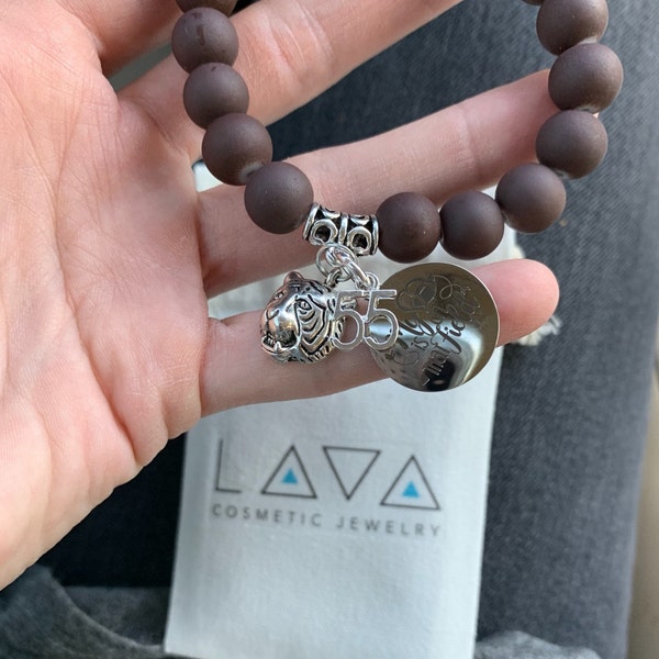 5 Number 55 Silver Tone Charms SC3950 - Etsy