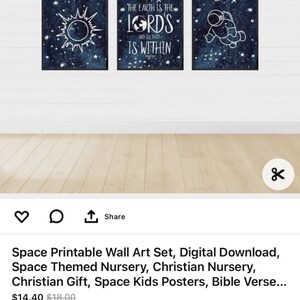 Noah's Ark Printable Wall Art Set of 3, Digital Download, Christian ...